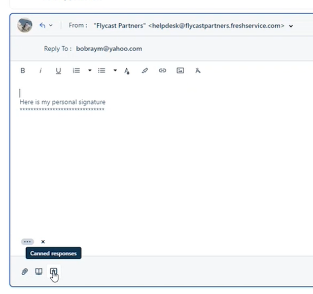How to Create Reply Templates Using Canned Responses